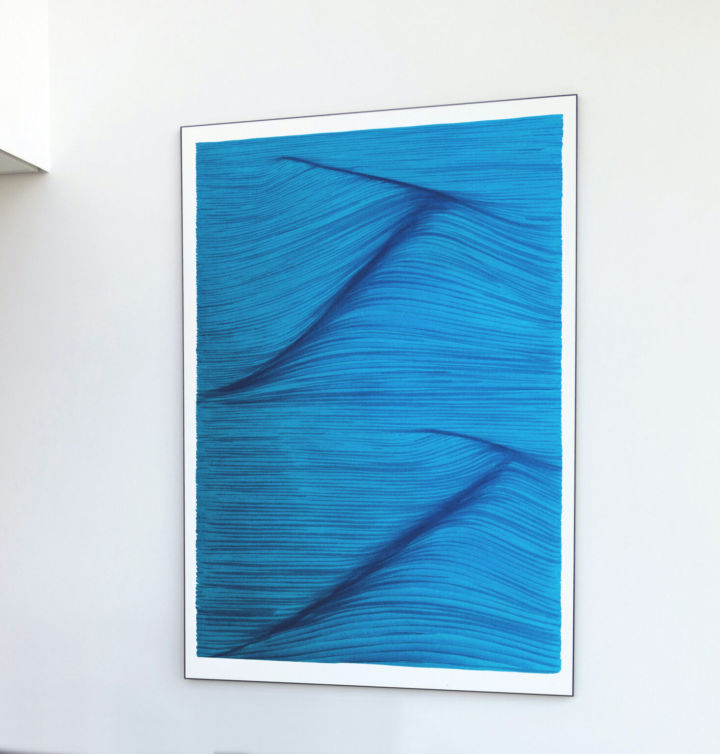 POSTER - The Minimalist Wave - bleu - The Minimalist Wave